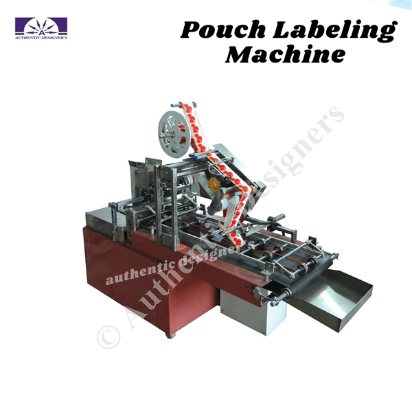 Automatic Pouch Labeling Machine with Pouch Feeder